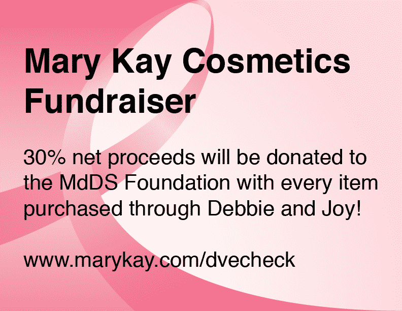 Mary Kay Fundraiser, Now Through December 19 - MdDS Foundation